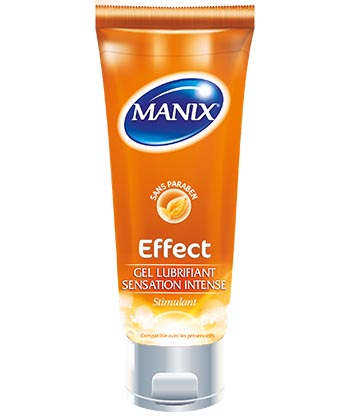 Gel lubrifiant chauffant Manix effet à l'achat